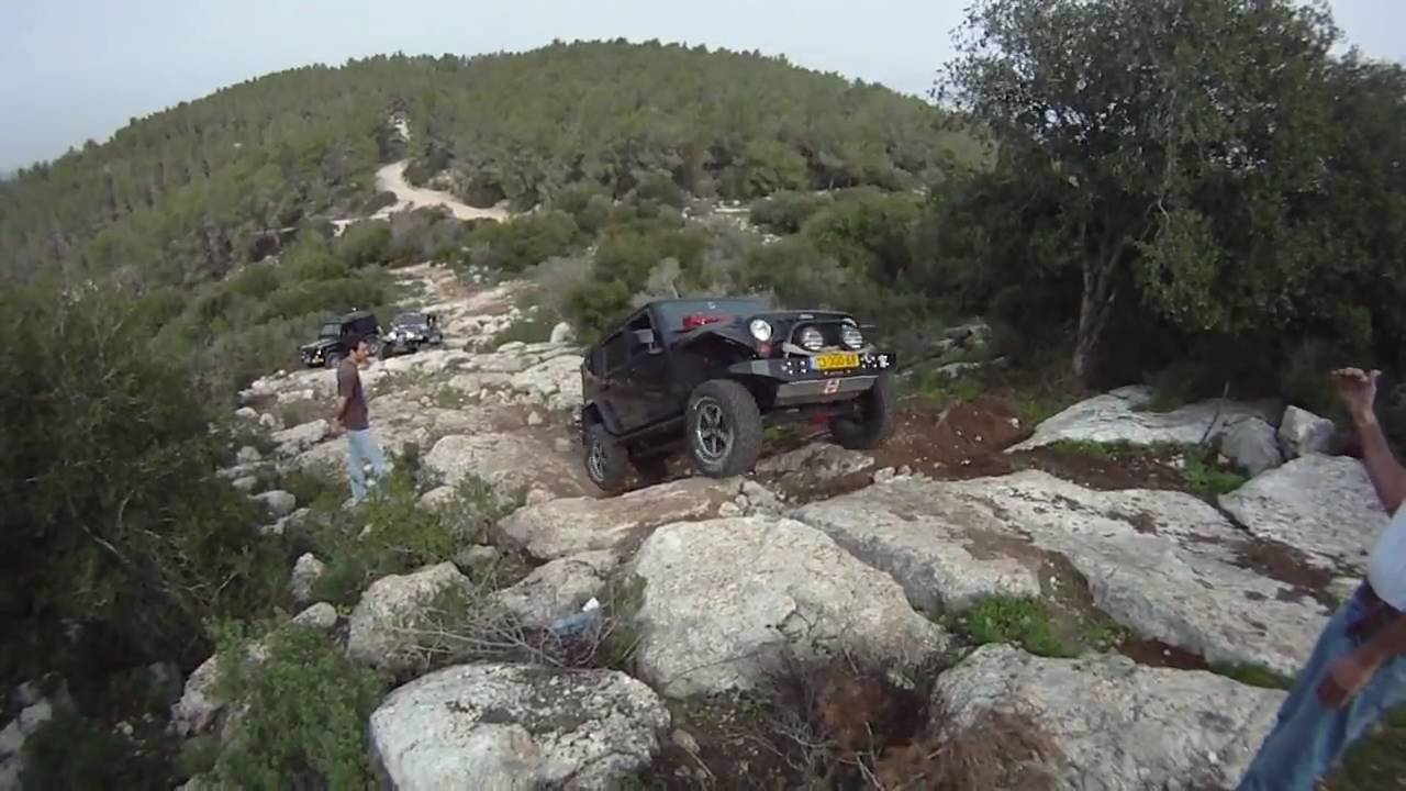 Part 1-Jeeps Defender and RZR-S extreme rock climbing - YouTube