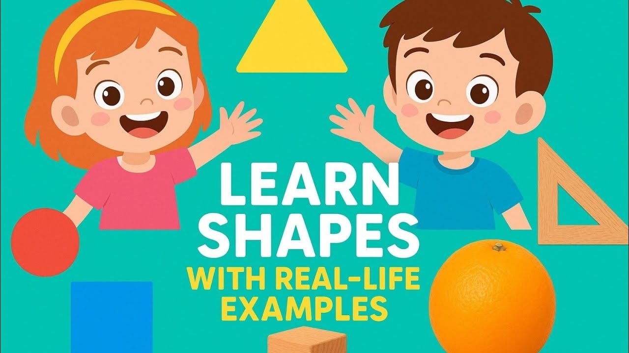 Learn Shapes with Real-Life Examples | Circle, Square, Triangle & More ...