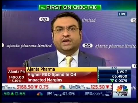 Mr. Yogesh Agrawal MD, Ajanta Pharma on CNBC TV 18 (Q4 FY 2016) - YouTube
