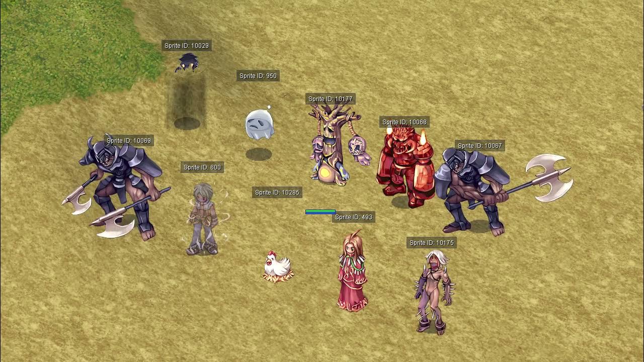 Ragnarok HD NPC Sprites - YouTube