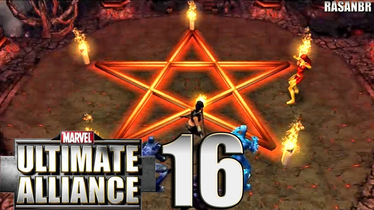 Marvel Ultimate Alliance (PSP) walkthrough part 16 - YouTube