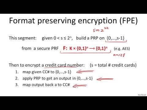 8 5 Format preserving encryption 13 min - YouTube