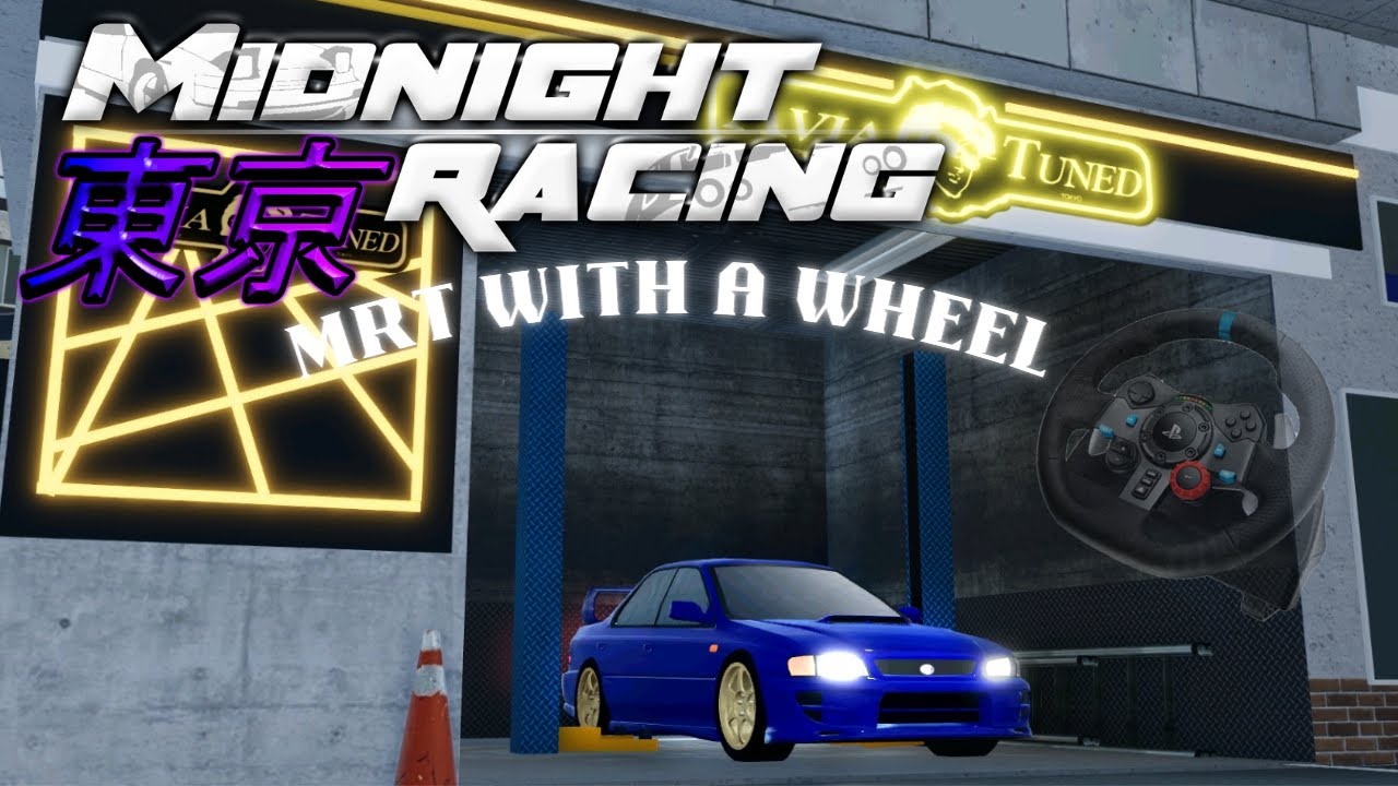 Playing MRT With A Wheel!! | Midnight Racing: Tokyo - YouTube
