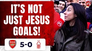 Arsenal 5-0 Nottingham Forest | It’s Not Just Jesus Goals! (Helen) by ...