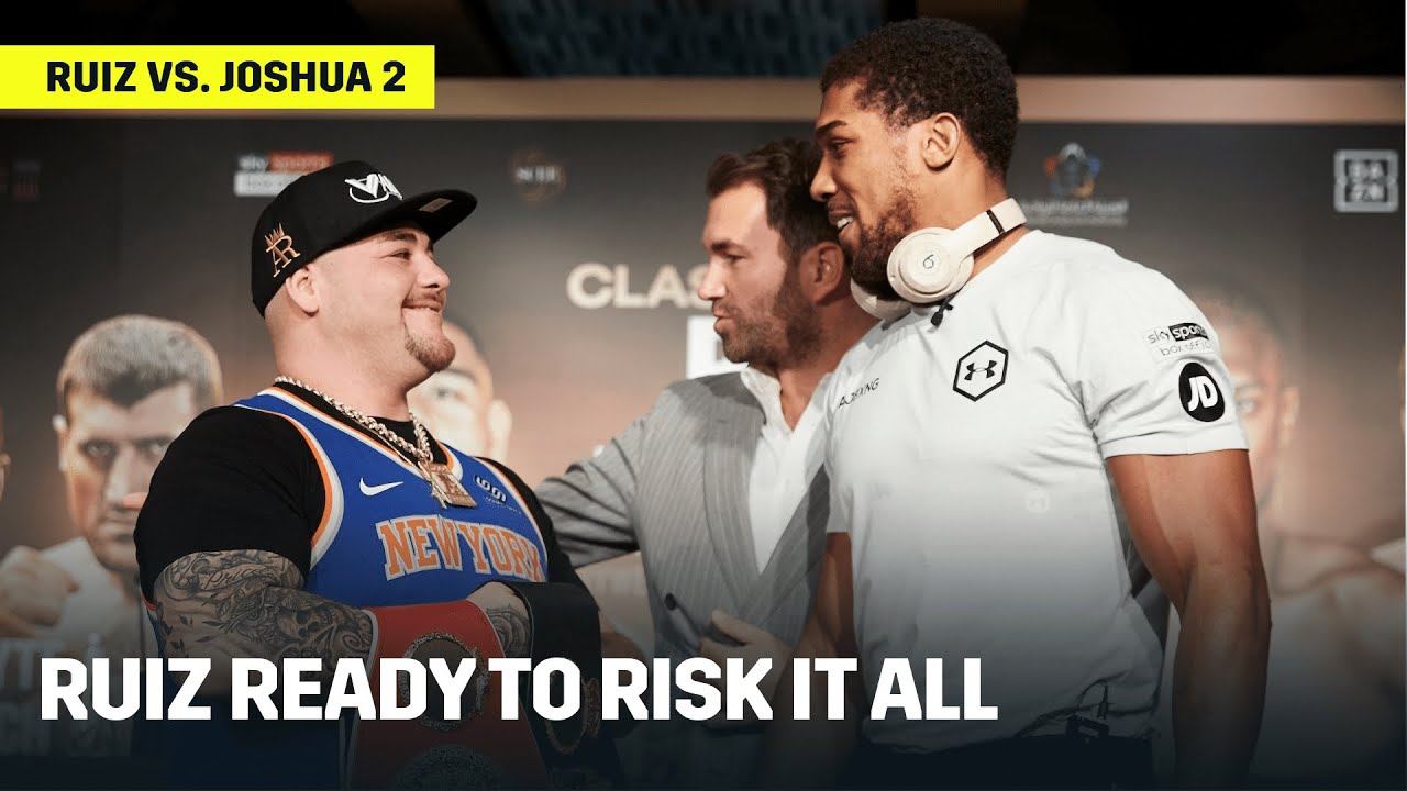 Andy Ruiz Ready To Risk It All To Defend Belts - YouTube