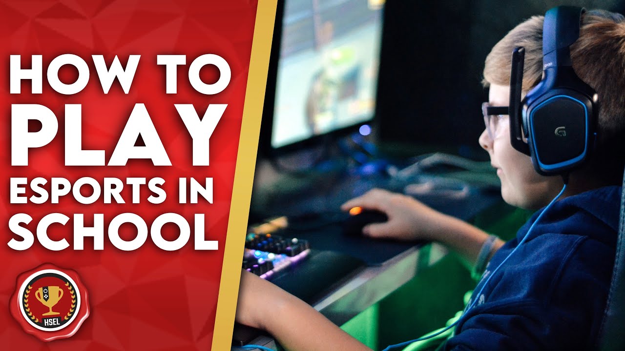 How To Compete in Esports in School - YouTube
