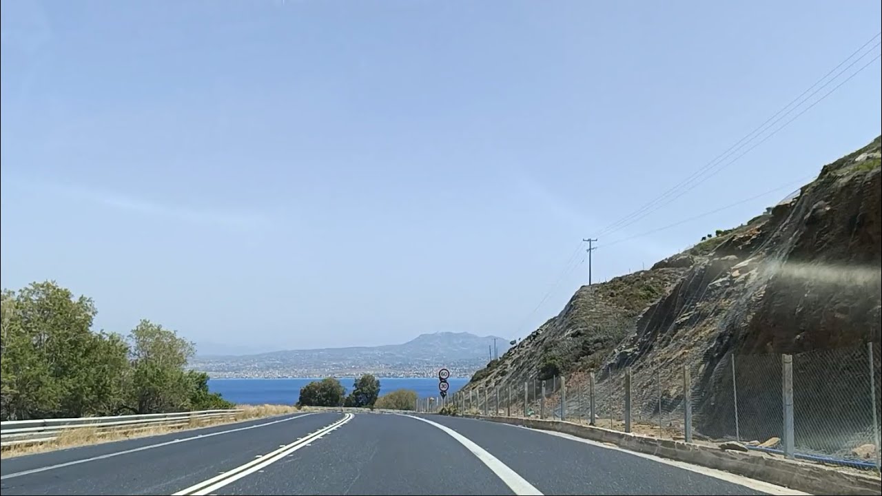 οδηγώντας ΑΓΙΑ ΠΕΛΑΓΙΑ-ΗΡΑΚΛΕΙΟ-μέρη της Κρήτης-parts of Crete - YouTube