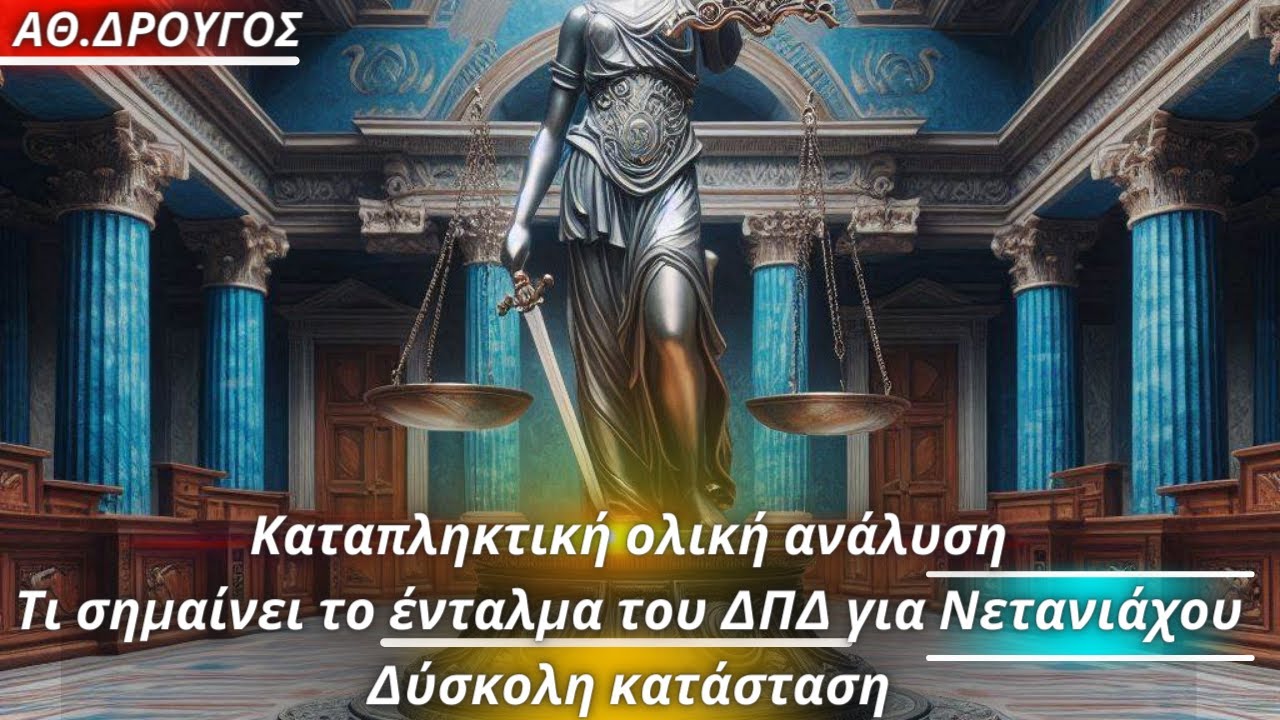 Αθανάσιος Δρούγος: Ολική ανάλυση-Τι σημαίνει το ένταλμα του ΔΠΔ για ...