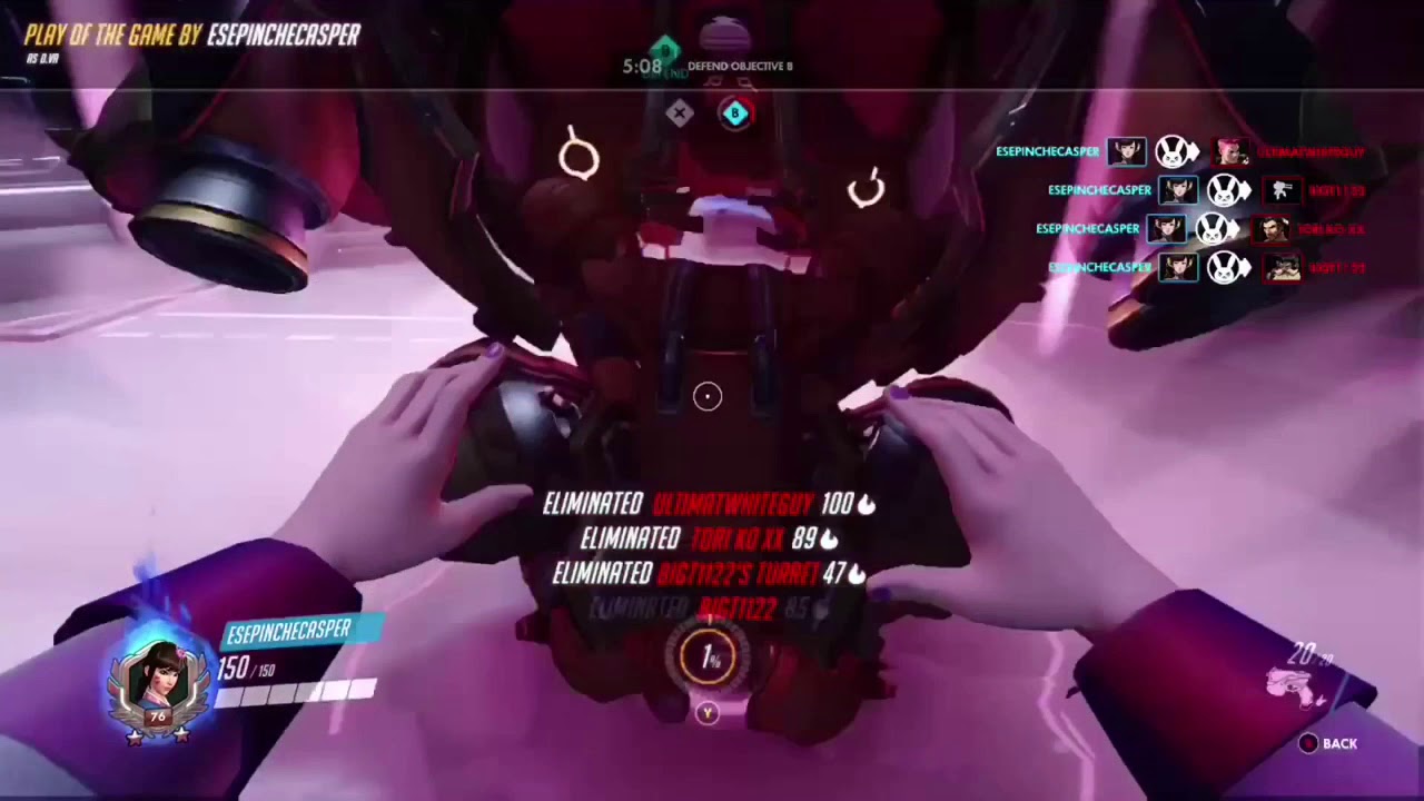 Overwatch Diva Highlight - YouTube