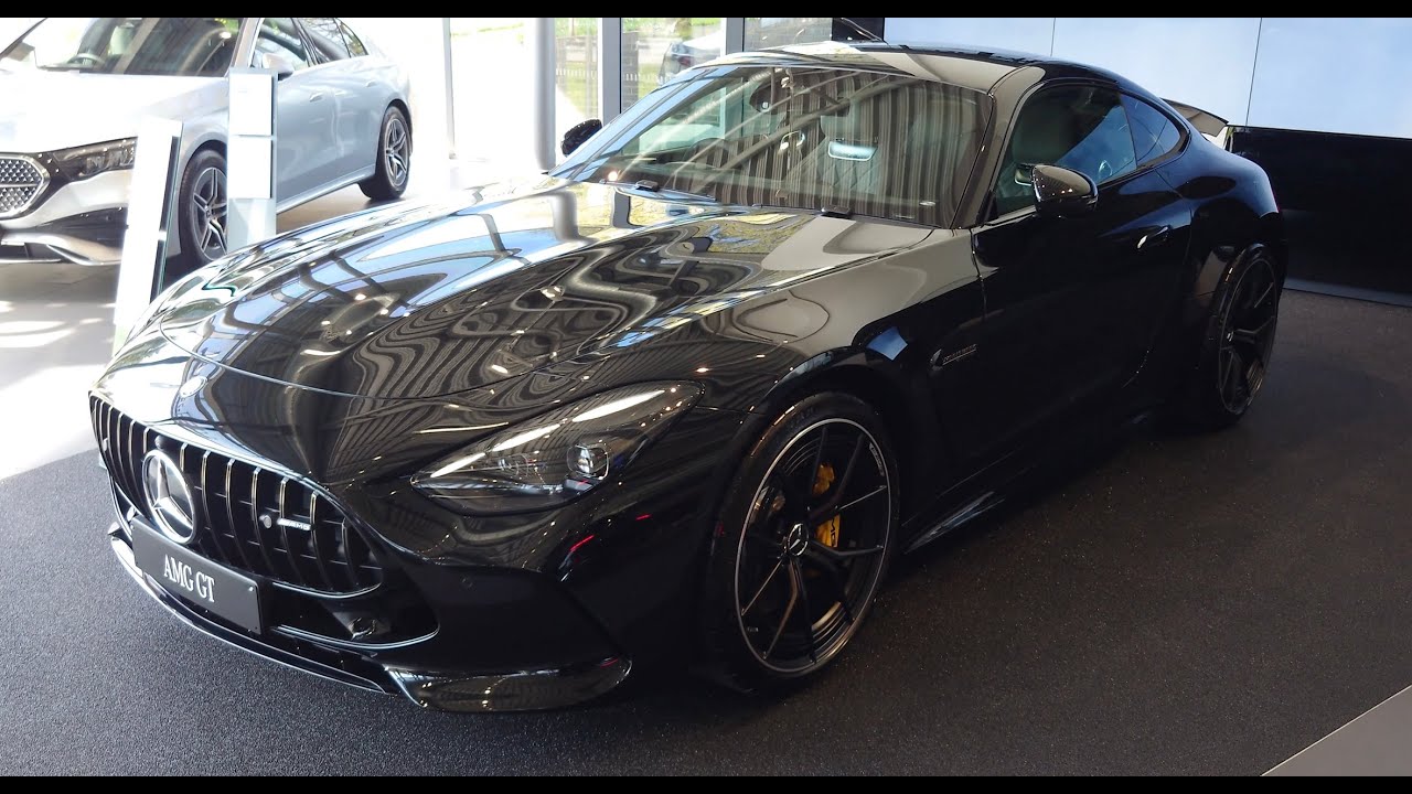 Mercedes-AMG GT 63 4MATIC+ Premium Plus – Obsidian Black Metallic | 4K ...