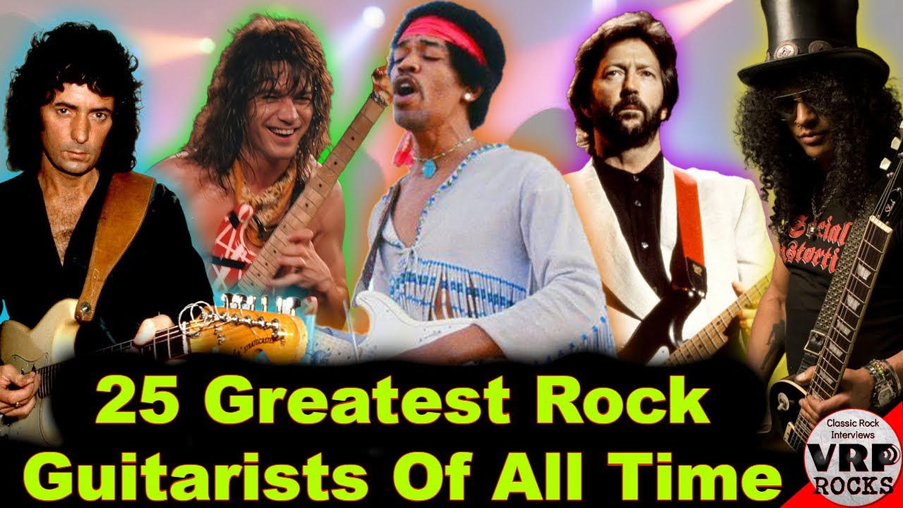 25 Greatest Rock Guitarists of All Time - YouTube