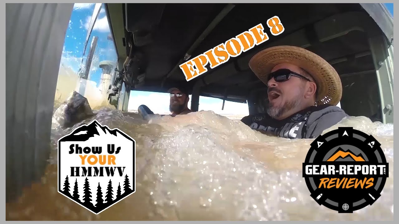 Show Us Your HMMWV! Episode 8 - Nipple Deep Water & Snowplow HMMWV ...
