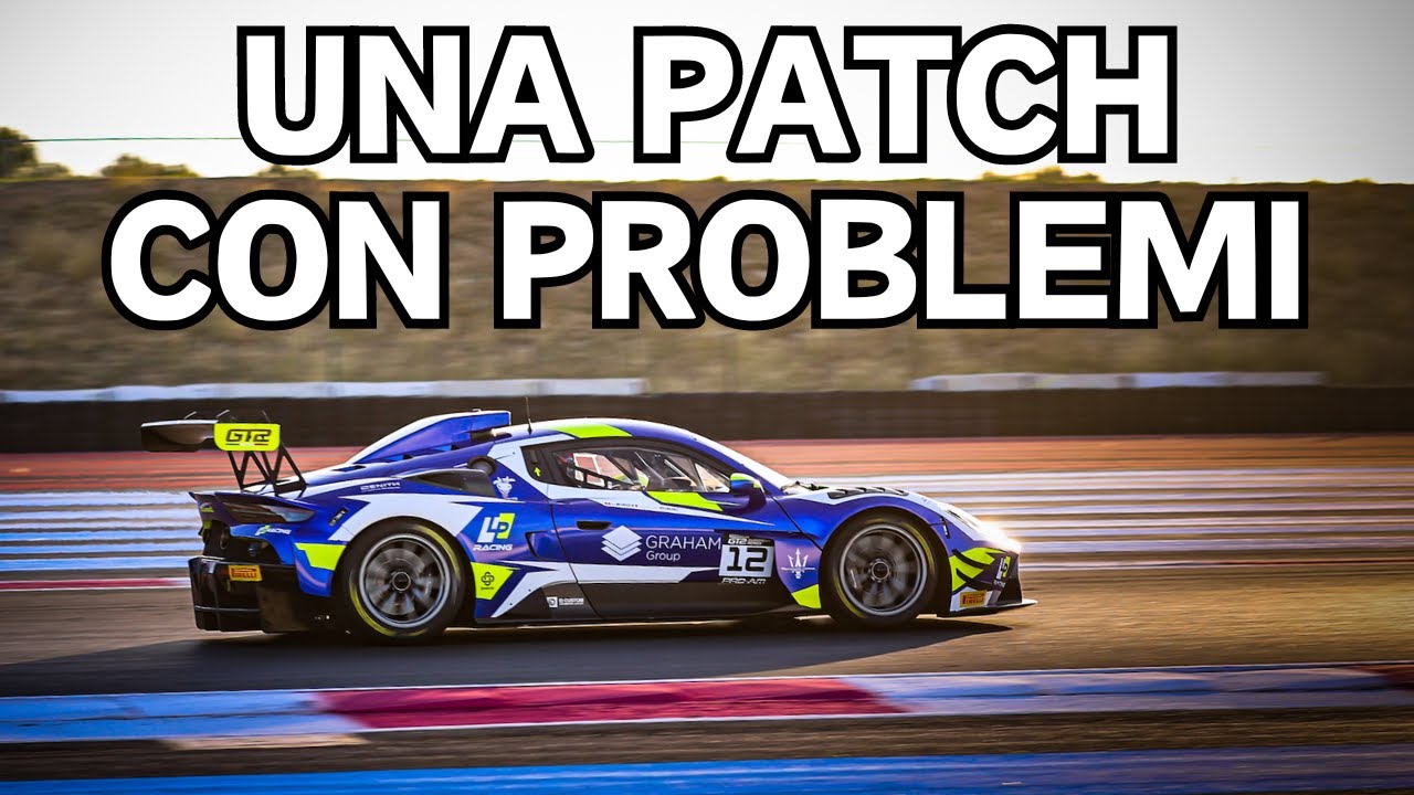 GROSSI PROBLEMI SU ACC PER CONSOLE | NUOVO DLC GT2 PACK: LA PATCH HA ...