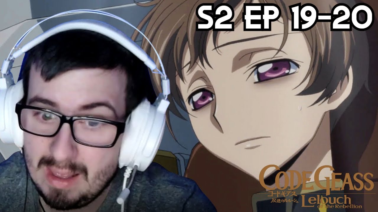 ROLO'S SACRIFICE! CODE GEASS SEASON 2 EPISODES 19-20 REACTION! - YouTube