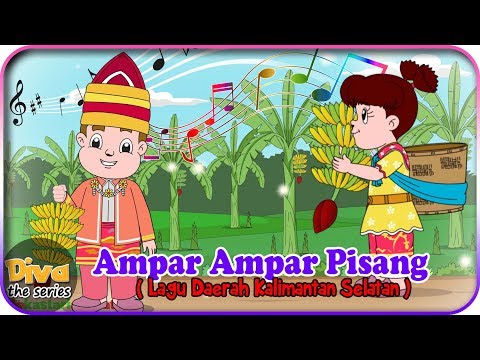 Ampar Ampar Pisang | Lagu Daerah Kalimantan Selatan | Diva bernyanyi | Diva The Series Official