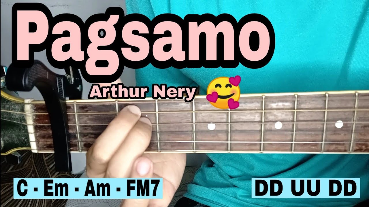 Pagsamo Guitar Tutorial - Arthur Nery (4 Easy Chords) - YouTube