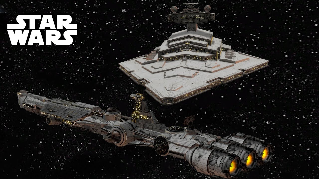 Unknown Star Wars Warships -- Corellian Star Destroyer Mk.1 vs the ...
