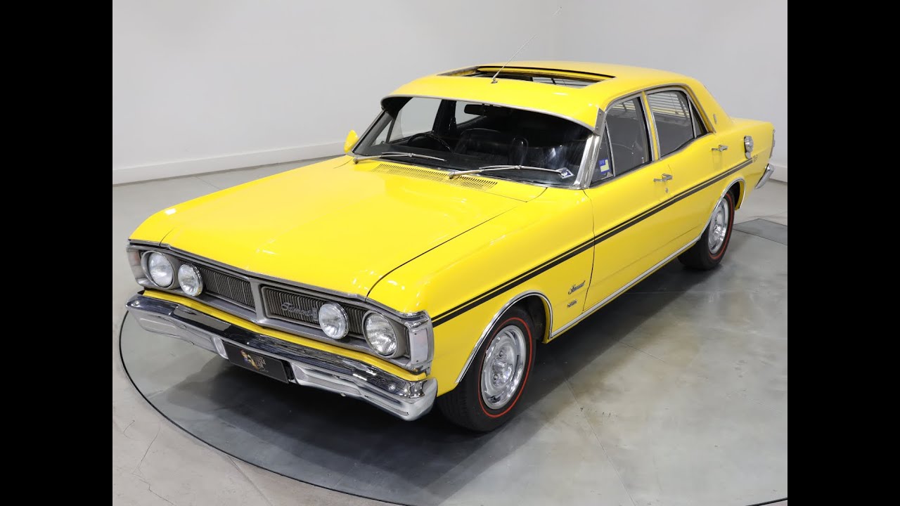 For Sale - 1971 Ford Fairmont XY GS K-Code 351 - Yellow Glo Sunroof ...