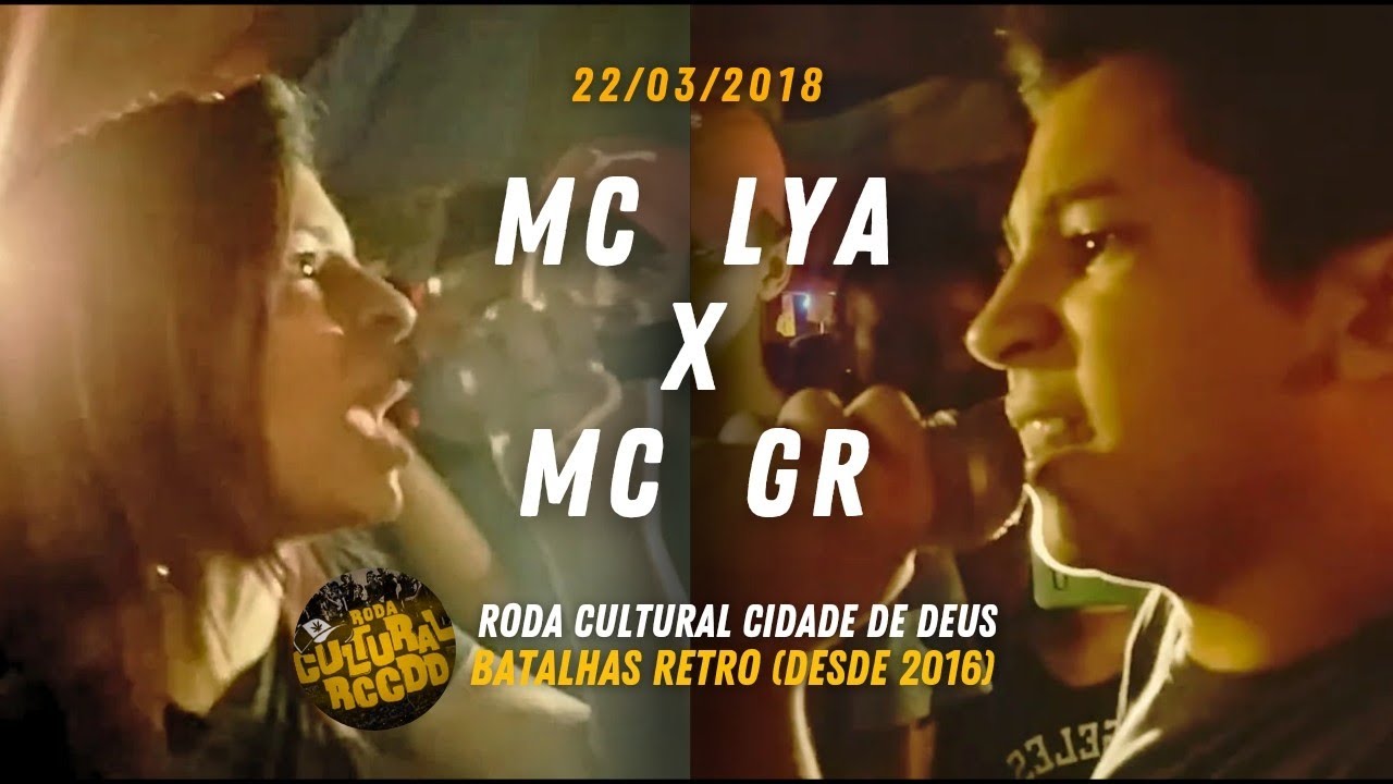 (MISS BRASIL) MC LYA X MC GR | RCCDD 2018 | BATALHA DE MCs - YouTube