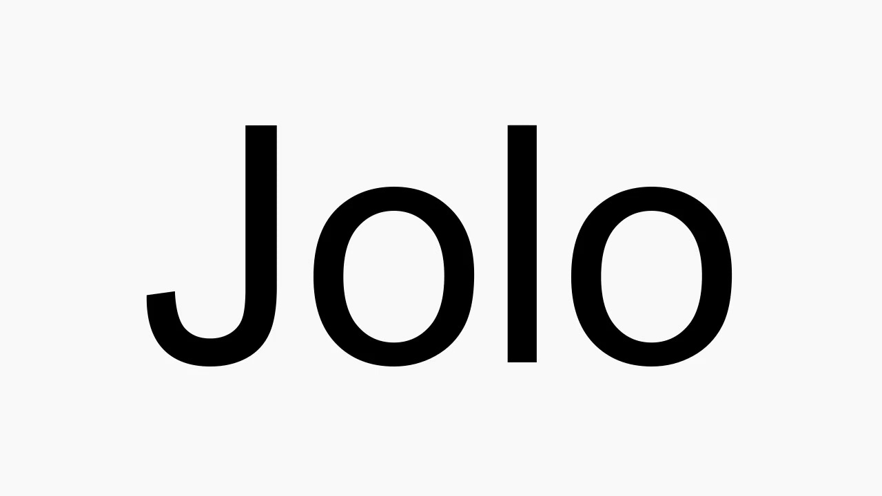 How to pronounce Jolo - YouTube