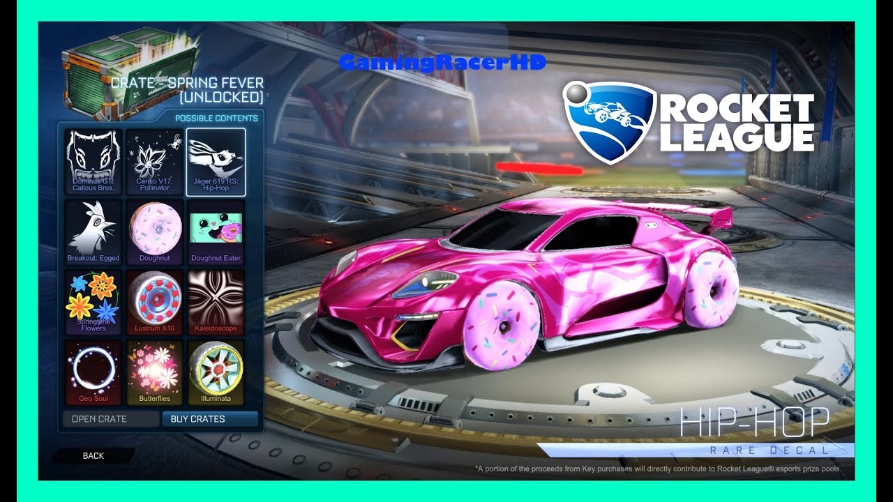 Rocket League - Let's Play #59 - NEW SPRING FEVER EVENT & CRATE OPENING ...