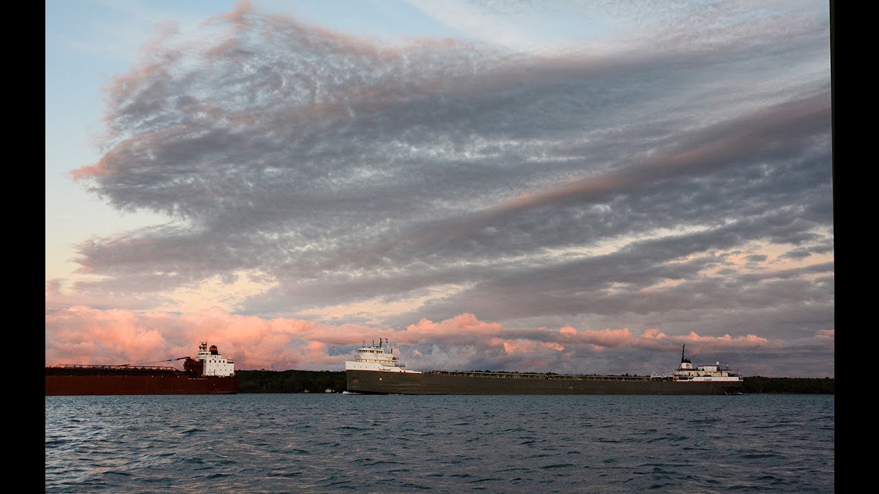Ojibway Passing Paul R. Tregurtha 9-13-16 by Terry LeLievre - YouTube
