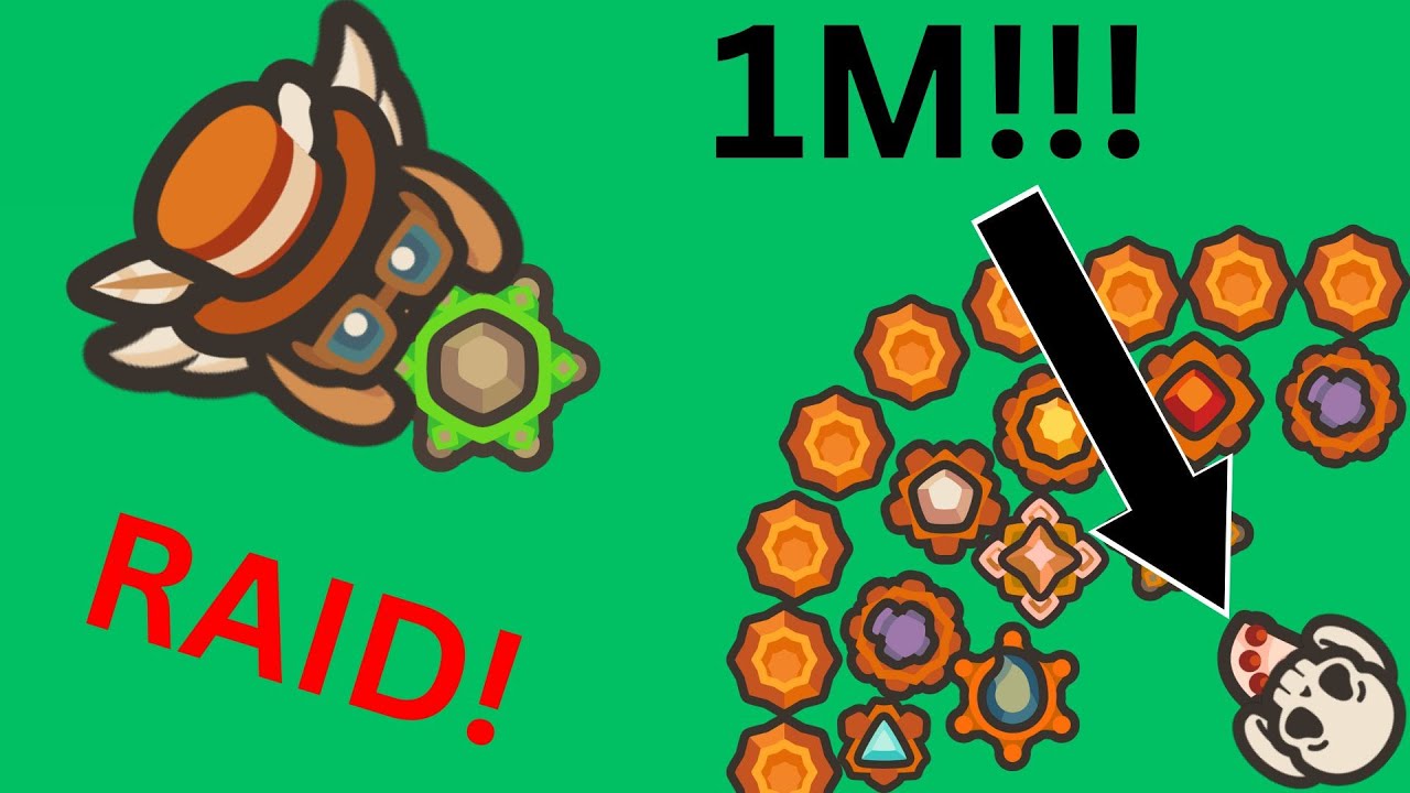 Taming io Raid Best Corner Base & Kill 1M Score Player!!! - YouTube