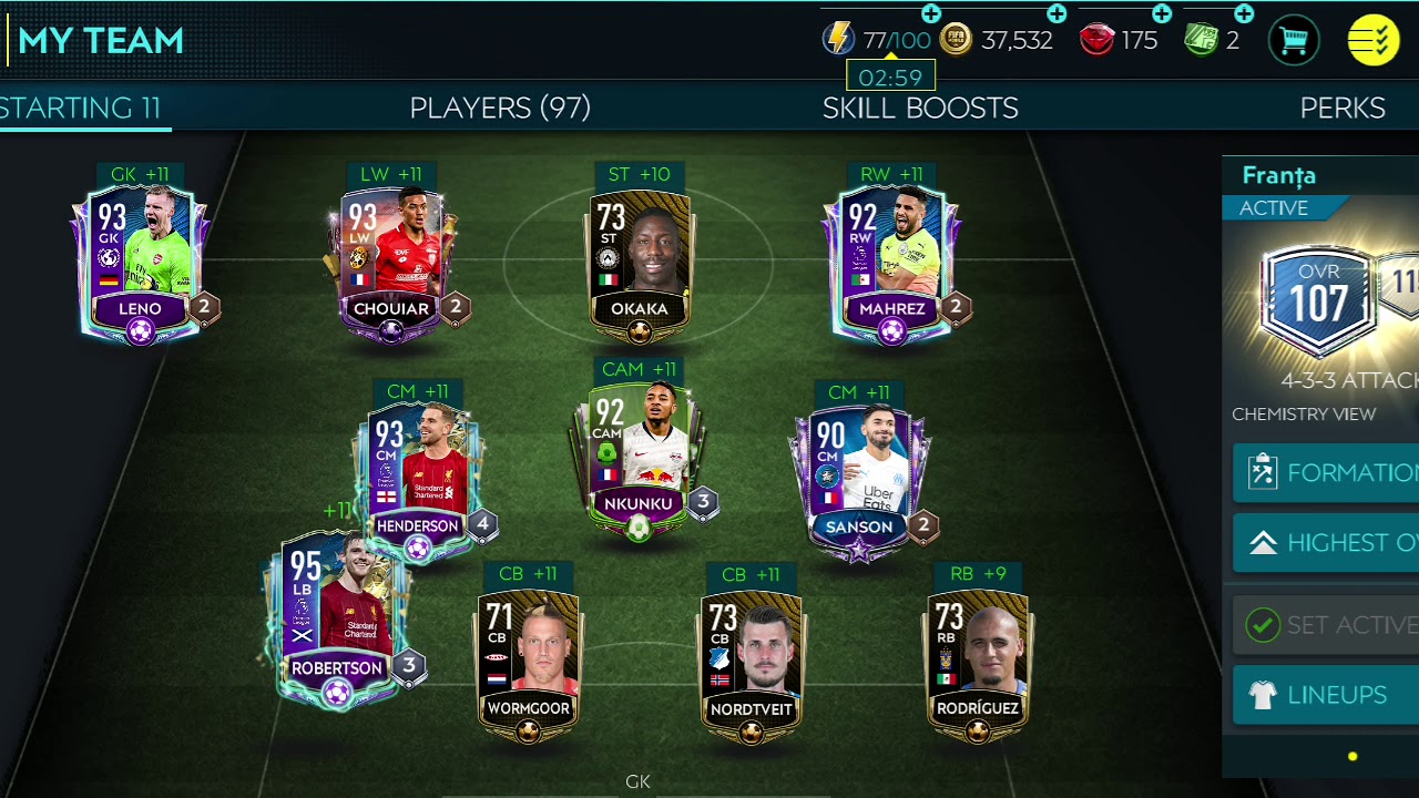 Echipa mea de ovr 117 cu 230 - YouTube