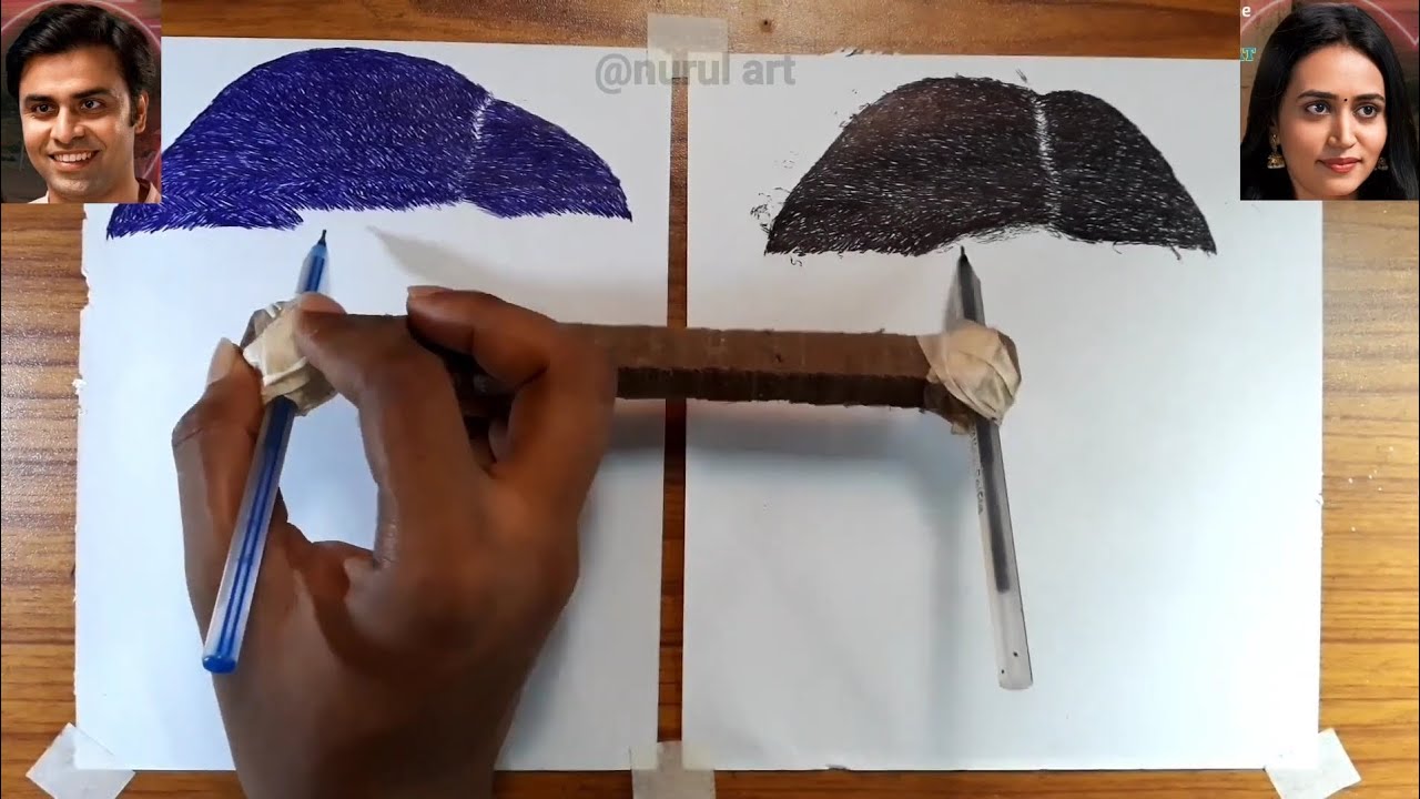 Mind blowing drawing technique - YouTube