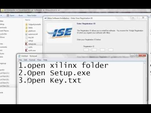 HOW TO xilinx ISE 8.1i installation tutorial - YouTube