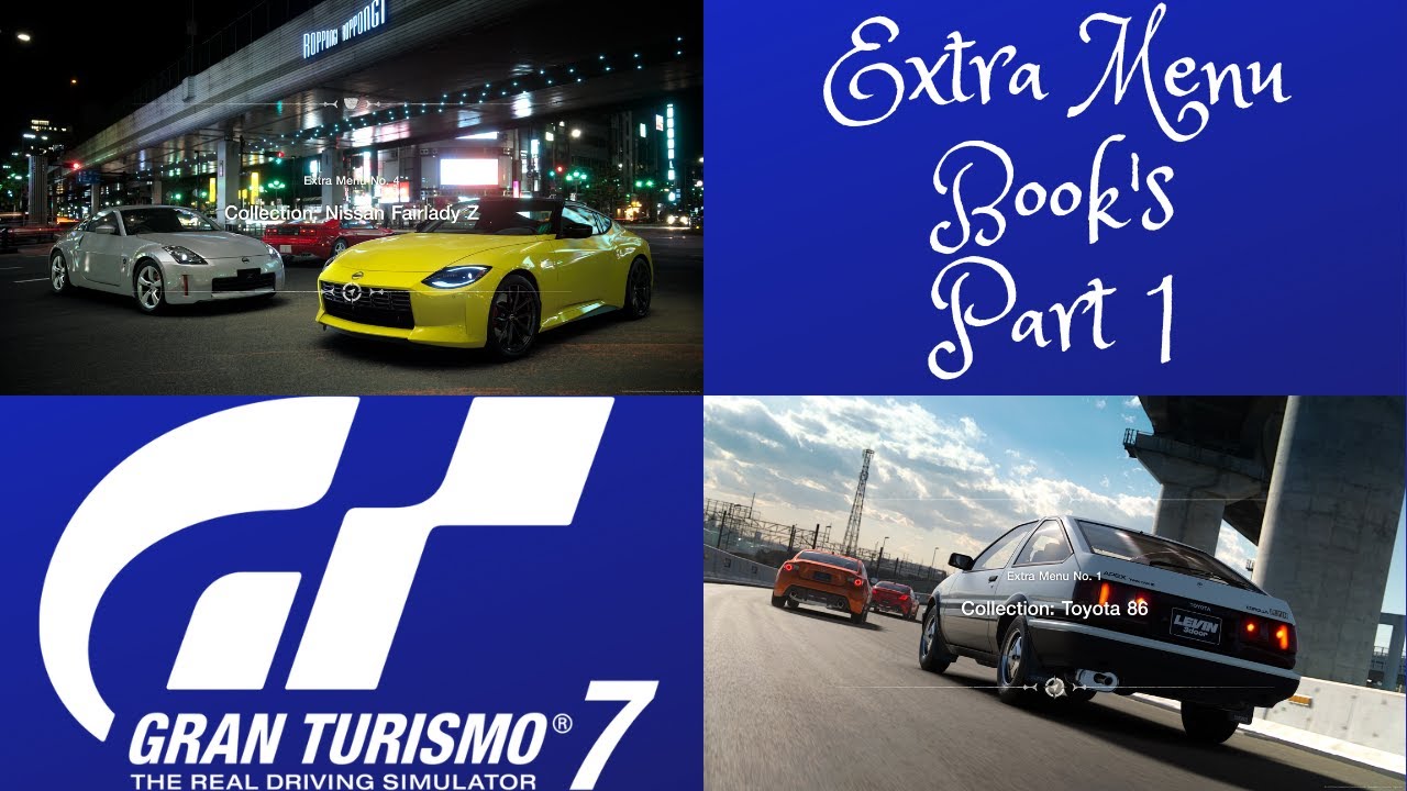 Gran Turismo 7: Extra Menu Book’s Part 1 - YouTube