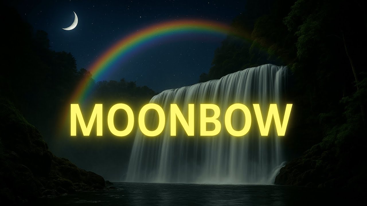 Moonbow 🌙🌈 Lunar Rainbow at Night | Rare Sky Wonders 4K - YouTube