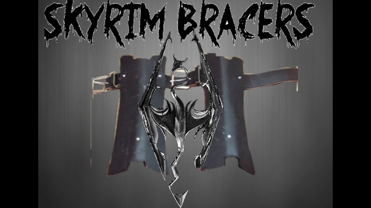 "Skyrim" Iron Bracers - YouTube
