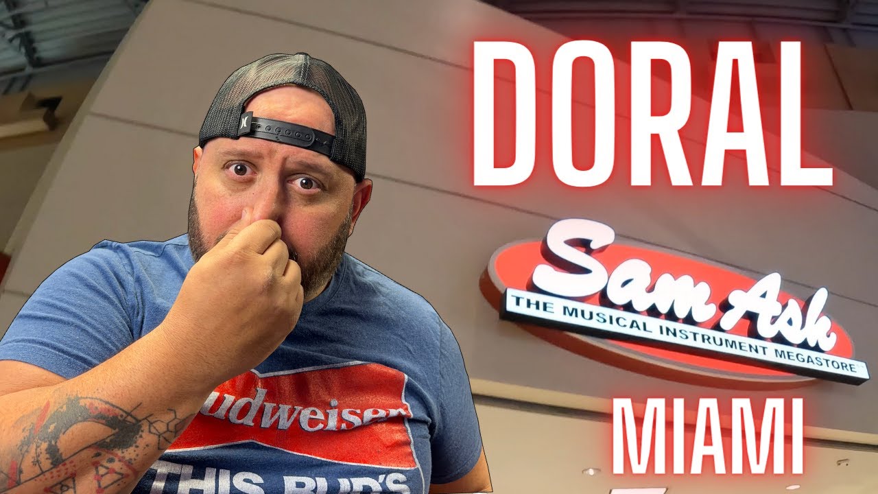 Visitando Sam Ash Dolphin Mall Doral Miami - Ojala mejore esta tienda ...