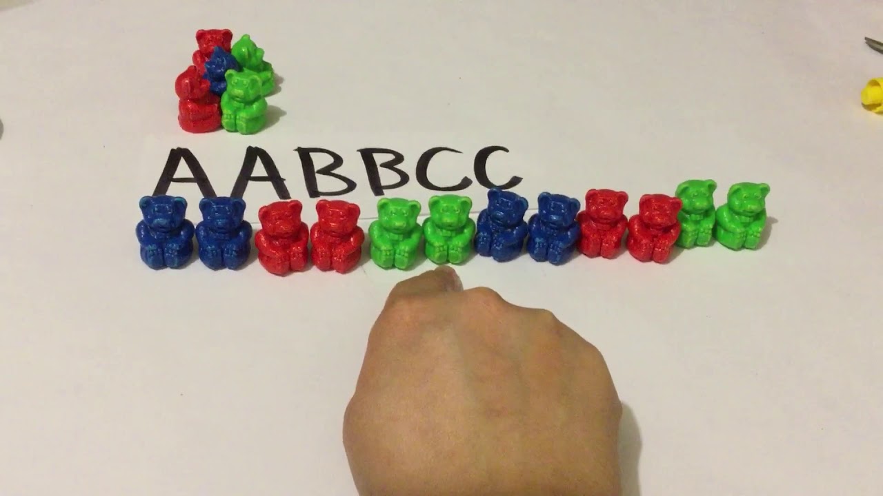 ABC/AABBCC patterns - YouTube