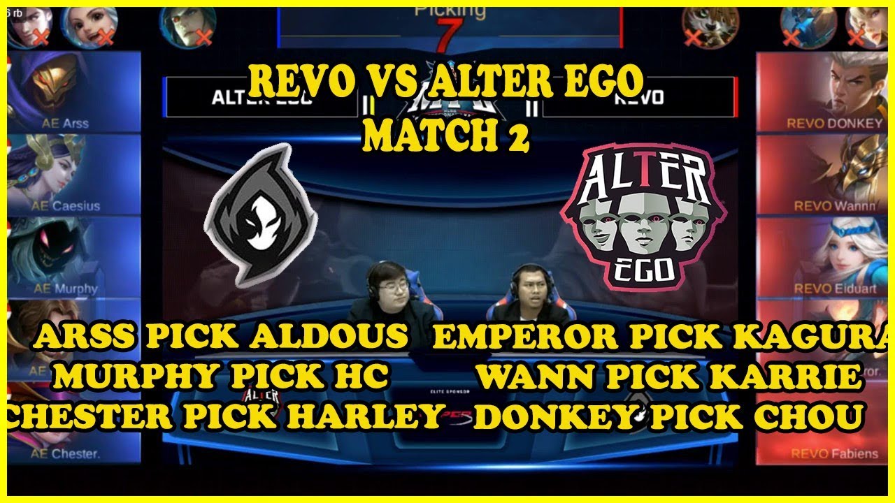 SUPER BIG MATCH !! REVO VS ALTER EGO - MPL SEASON 3 MOBILE LEGENDS BANG ...