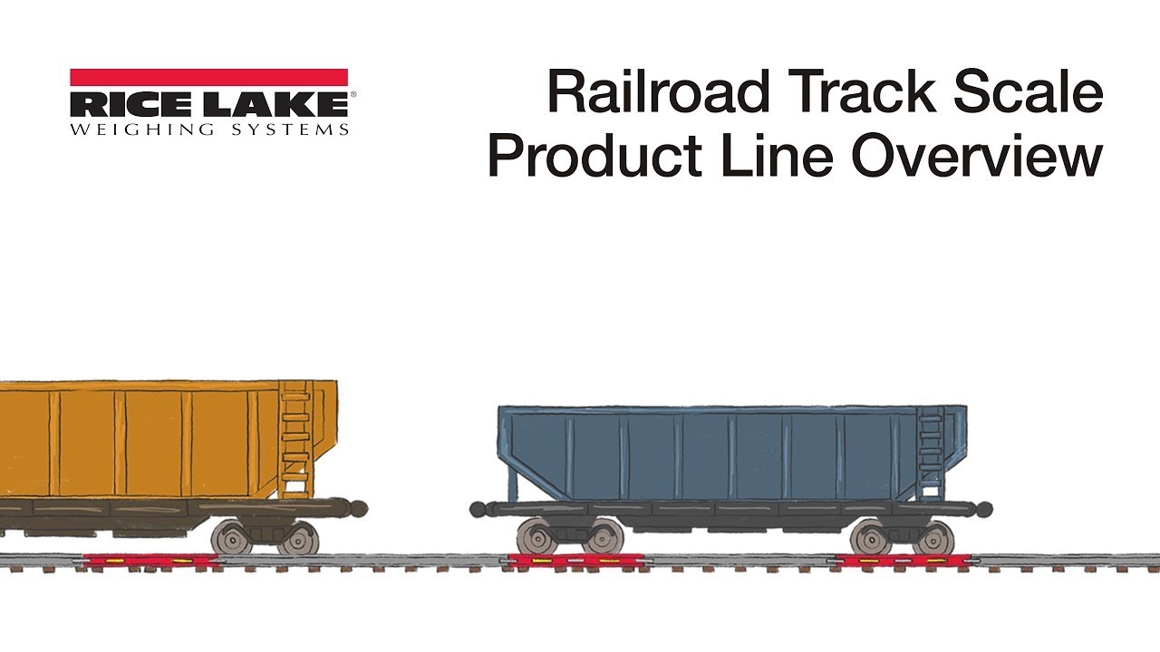 Railroad Scales Weighing