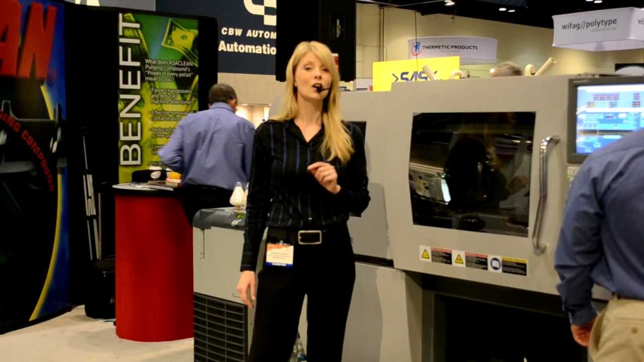 Asaclean Purging Compound Demonstration NPE 2012 - YouTube