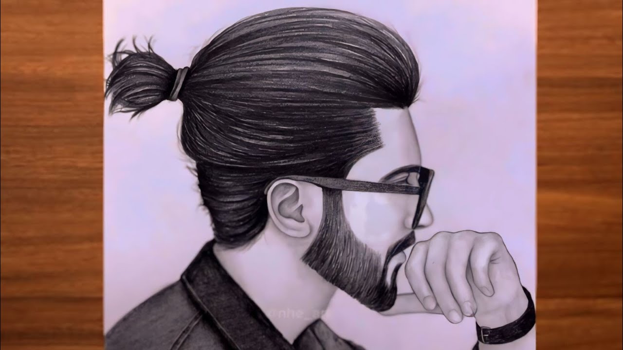 How to draw a smart boy with pencil || সহজ নিয়মে ছেলে ছবি আঁকা # ...