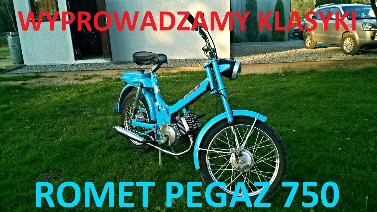 Wyprowadzamy Klasyki cz.5 - Romet Pegaz 750 - YouTube