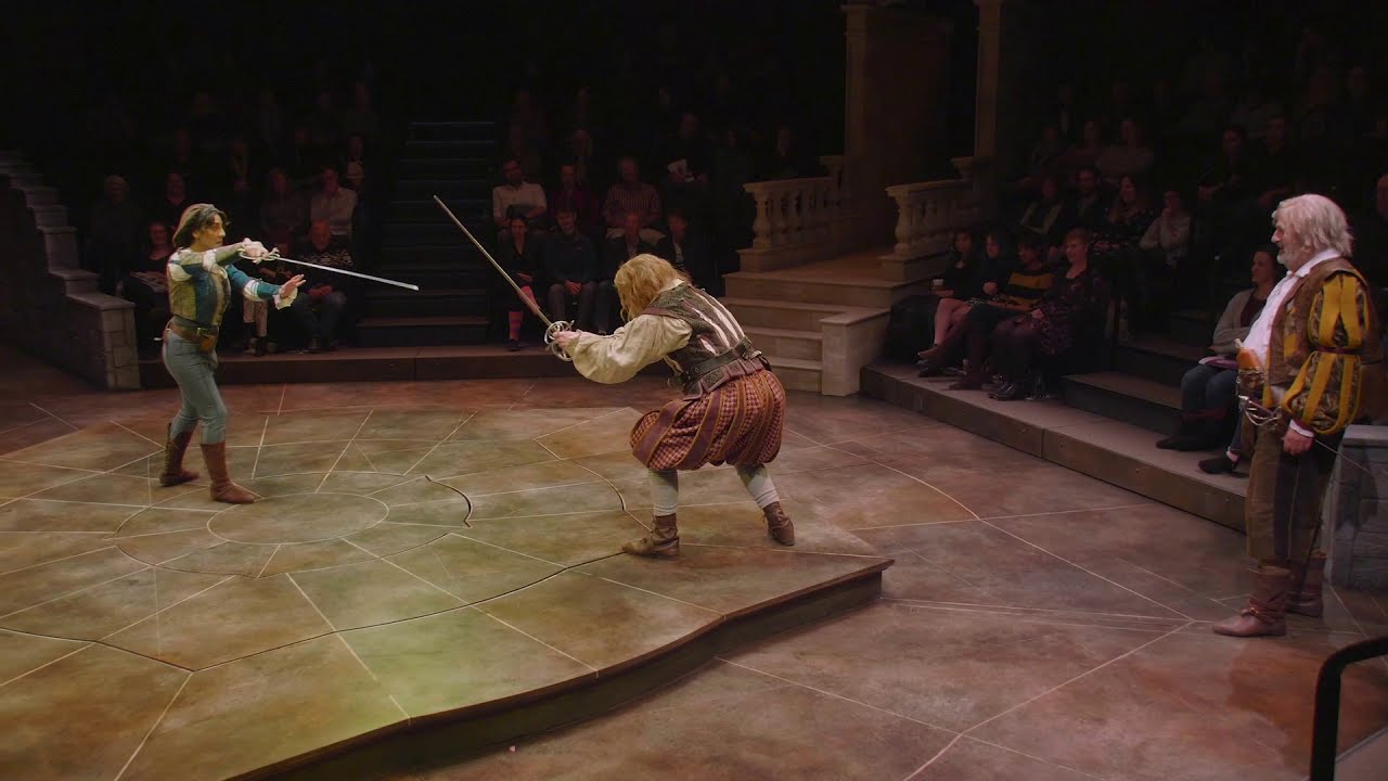 Twelfth Night sword fight - YouTube