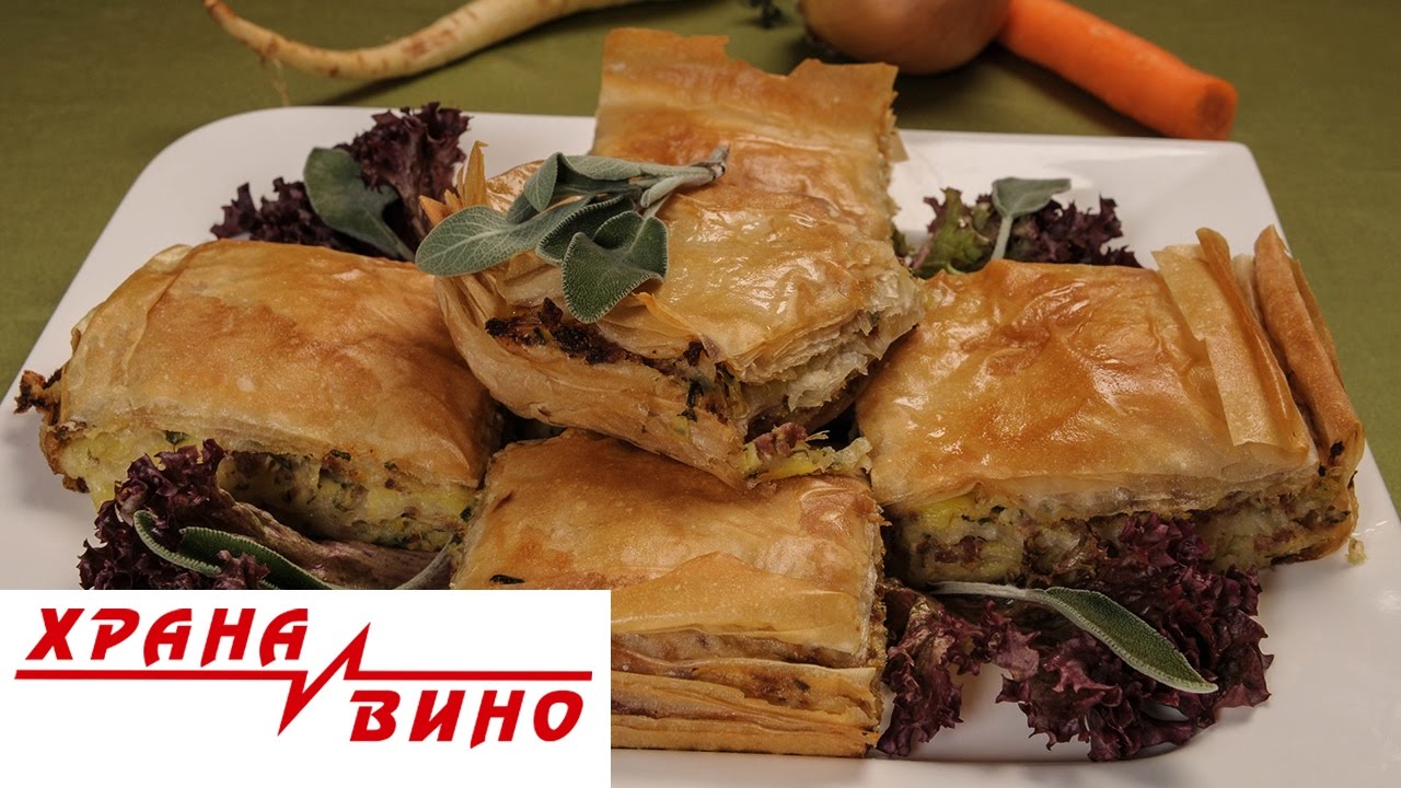 Pita So Meso I Kompiri Hrana I Vino Mkd Youtube