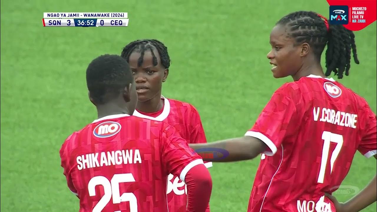 Highlights | Simba Queens 4-0 Ceasiaa | Mshindi wa Tatu | Ngao ya Jamii Wanawake 05/10/2024 ...
