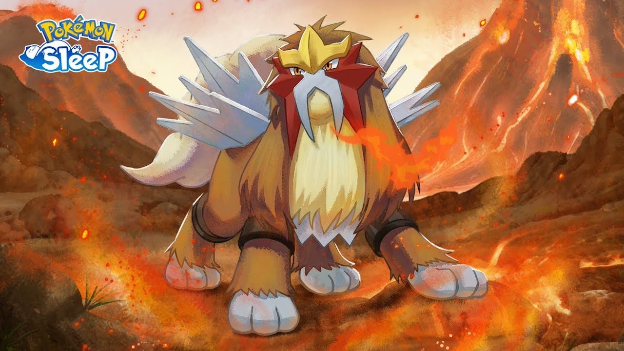 Pokémon Sleep | Entei Research Event | Soundtrack OST Ecruteak City ...