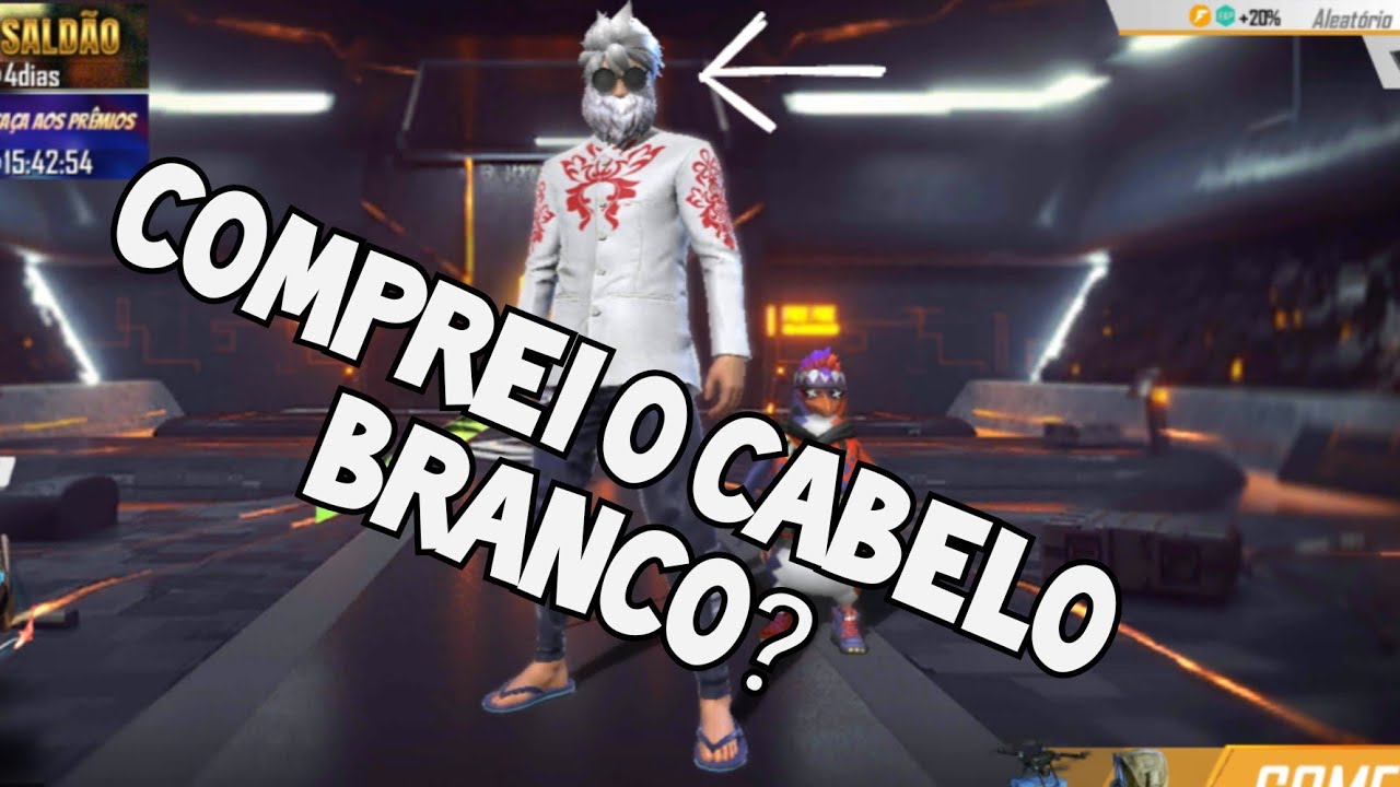 COMPREI O CABELO BRANCO? |FREE FIRE| - YouTube
