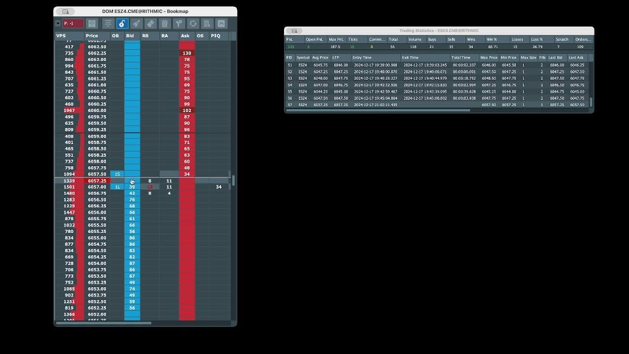 Order Flow w/ DOM - Bookmap DOM Pro - Daily Practice Session #3 (part 3) - YouTube