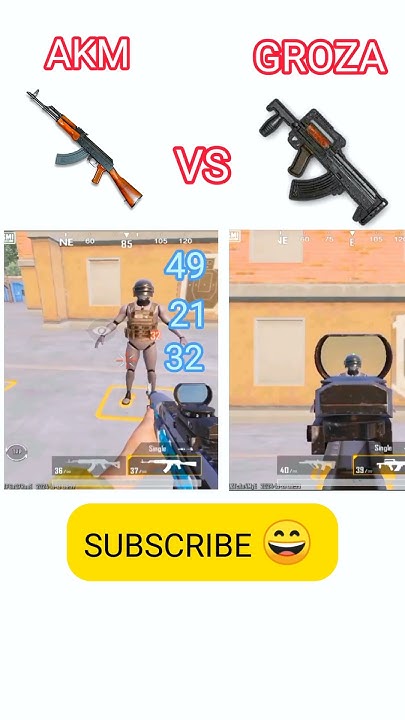 GROZA VS AKM Damage 😈 Wait For End @KanoisLive #bgmi #gaming #shortsfeed # ...