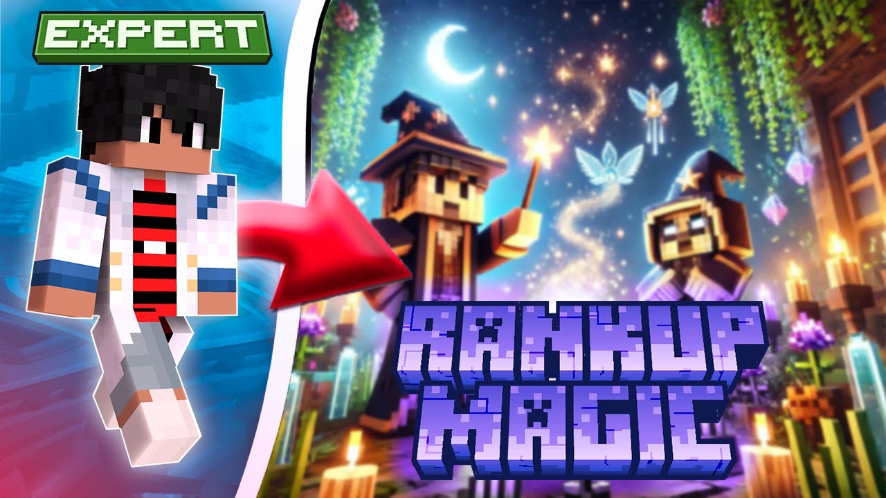 NOVO SERVIDOR de RANKUP MAGIC JAVA e BEDROCK na 1.8.x com SPAWNERS ...