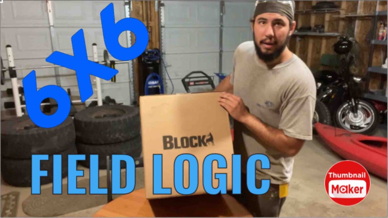 Field Logic 6x6 block archery target unboxing!!!!! - YouTube