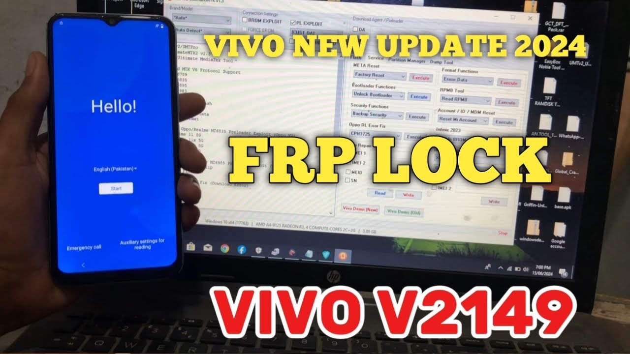 VIVO V2149 FRP Bypass 2024 | Vivo Y21,Y21A Android 11 Google Account ...